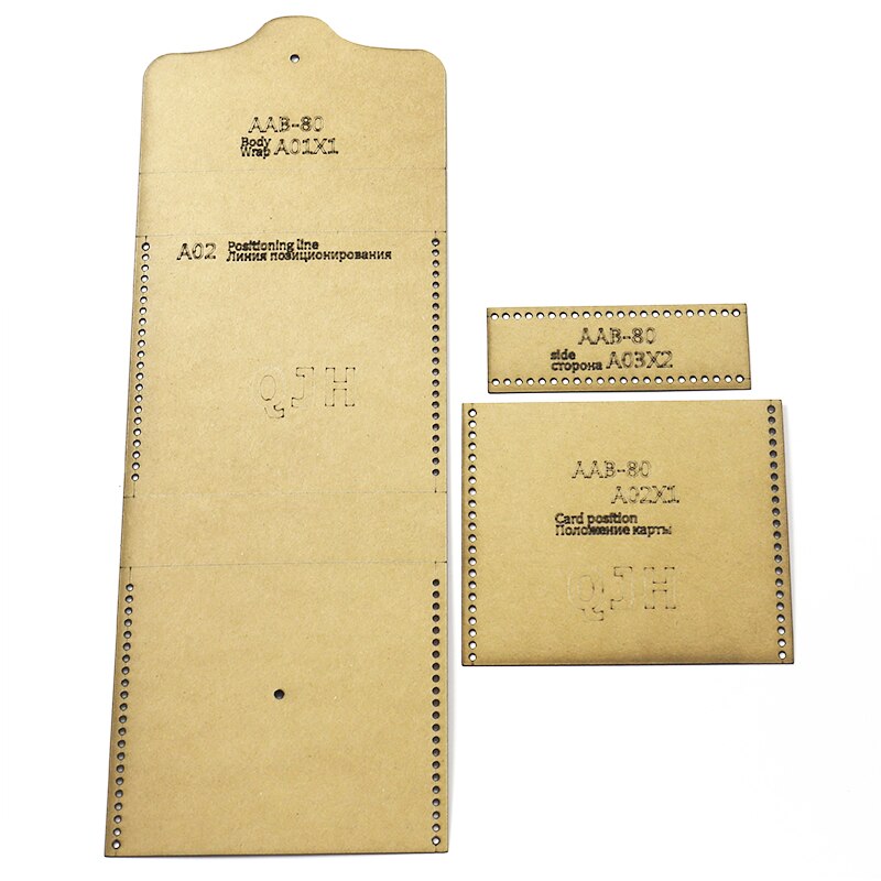 1Set DIY Kraft Paper Template Short Card Package C... – Grandado