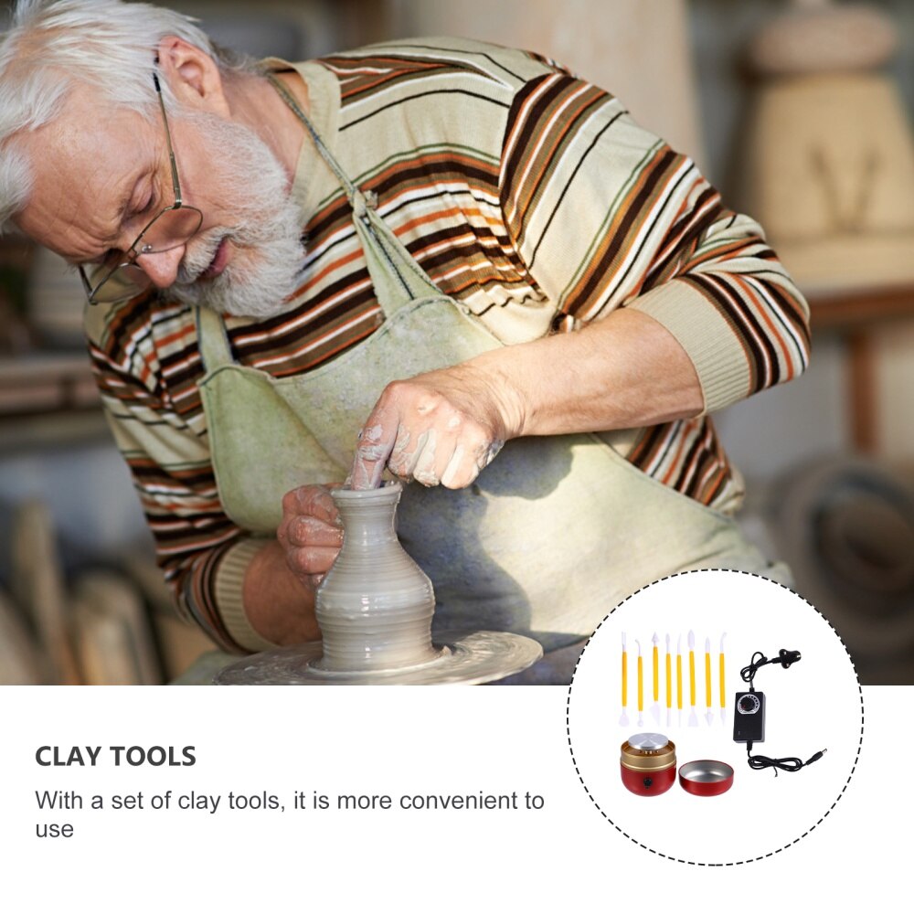 1 Set Metal Pottery Wheel DIY Pottery Wheel with T... – Grandado