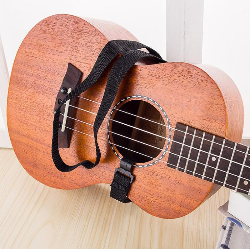 1PC Adjustable Ukulele Strap Black Ukulele Strap b... – Vicedeal