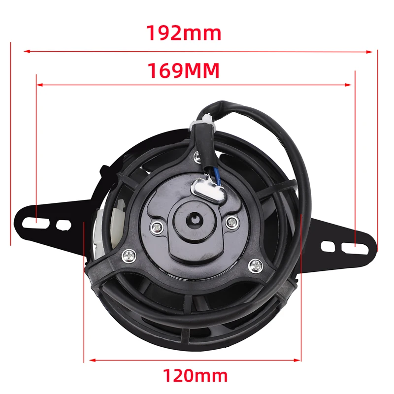Motorcycle Radiator Fan Cooling Fans Dirt Bike 50-... – Grandado