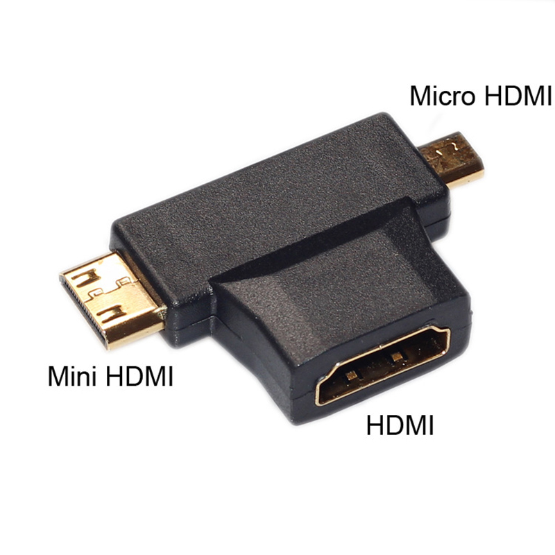 Micro mini HDMI to HDMI adapter High definition li... – Vicedeal