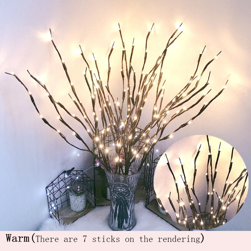 LED Willow Branch Light Flower Light 20 Bulbs Fami... – Grandado
