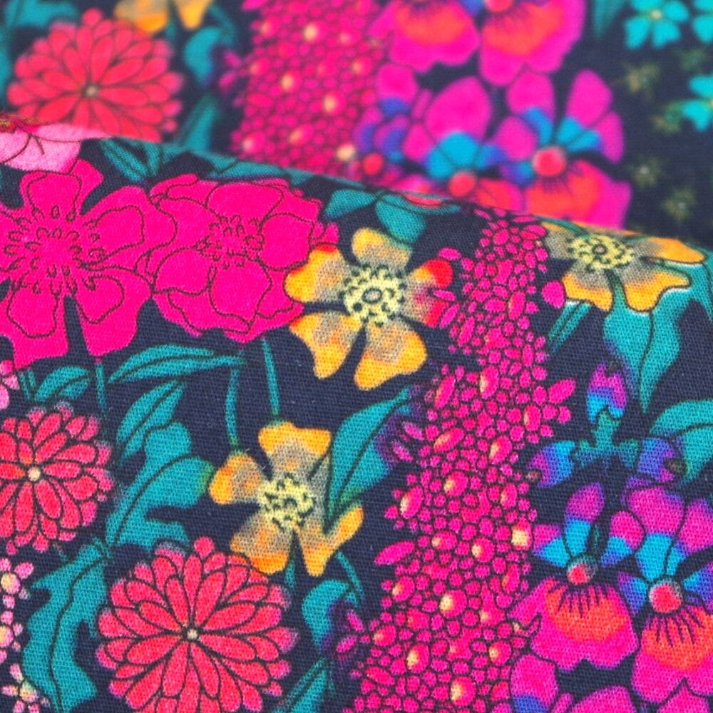 1 yard Stretch cotton popli Fabric for sewing path... – Vicedeal