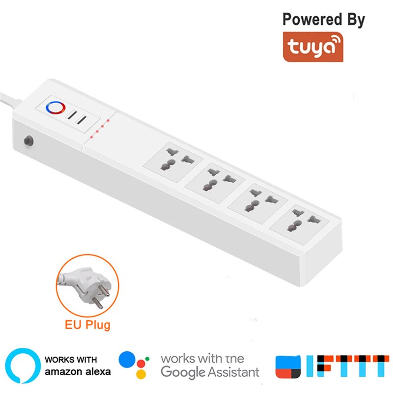 Indiase wifi slimme stekkerdoos 10a/16a universele... – Grandado