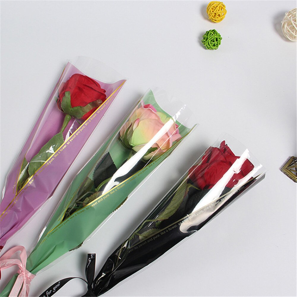 50pcs/Lot Transparent Florist Flower Packaging Cel... – Grandado