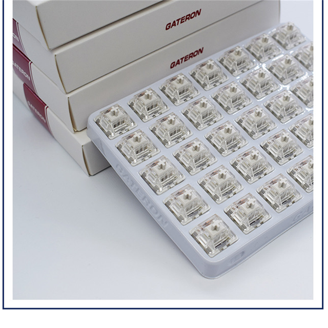 Gateron Pro Clear Switch Original Factory Lubricat... – Grandado