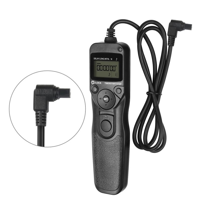 RS-80N3 Timing Shutter Release Cable Timer Remote ... – Vicedeal