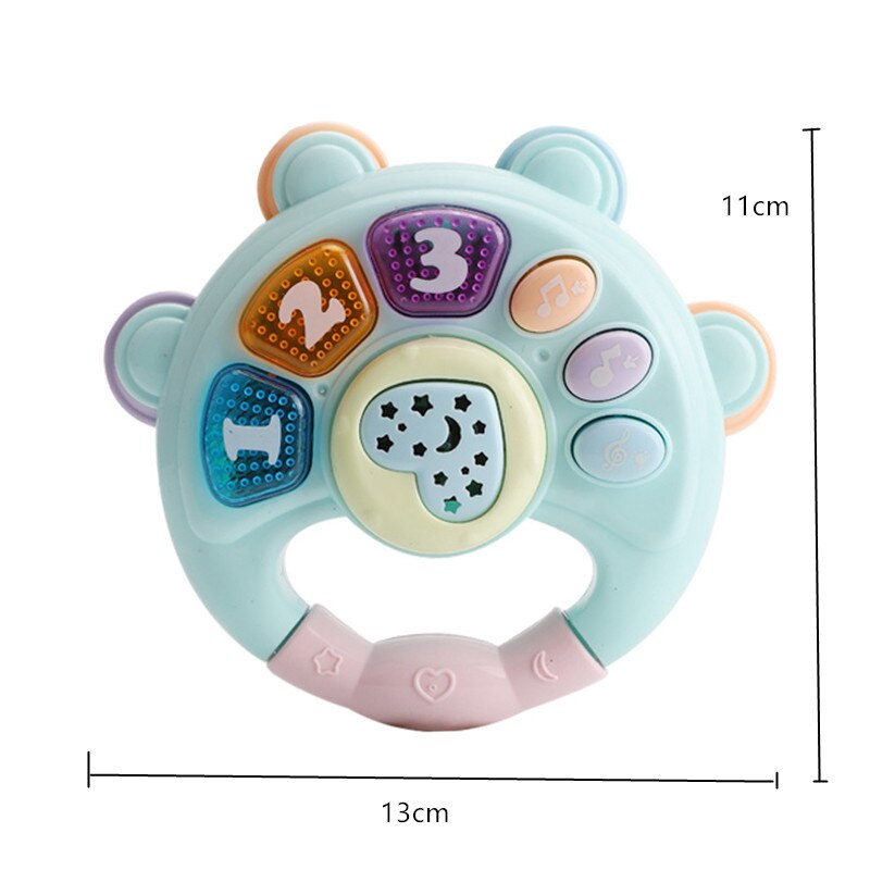 Baby Music Hand Clap Drum Fun Light Projection Toy... – Grandado
