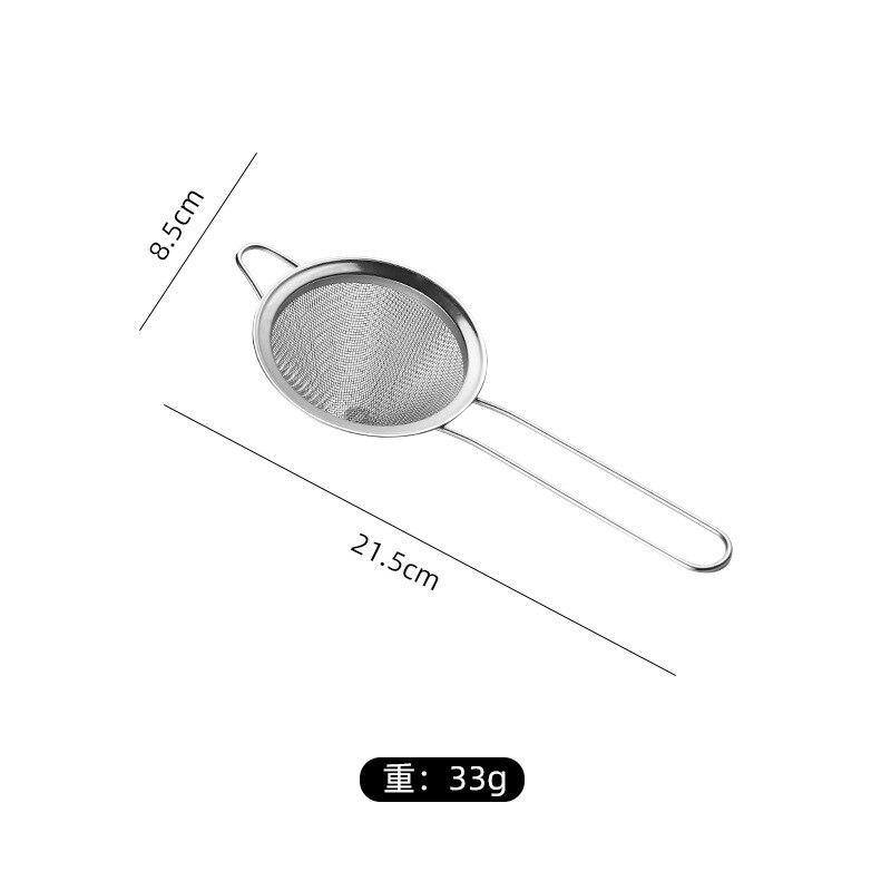 Fijne Zeef 304 Rvs Conische Zeef Theezeefje Met La... – Grandado