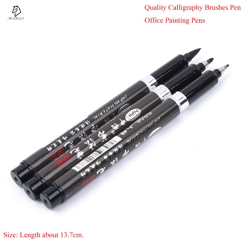 Calligraphy Brush Pen Soft Brush Felt Tips Pens Si... – Grandado