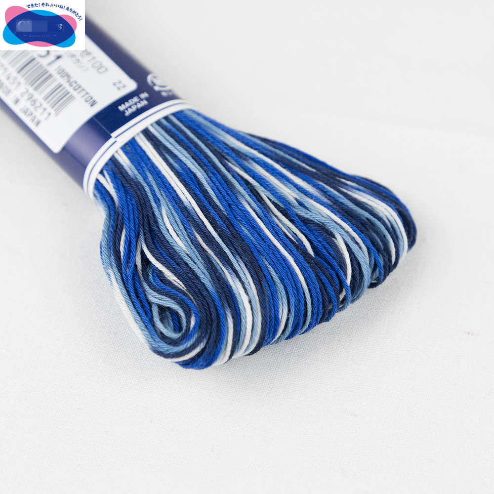 100Meter/piece Sashiko Gradient Color Thread 100% ... – Grandado