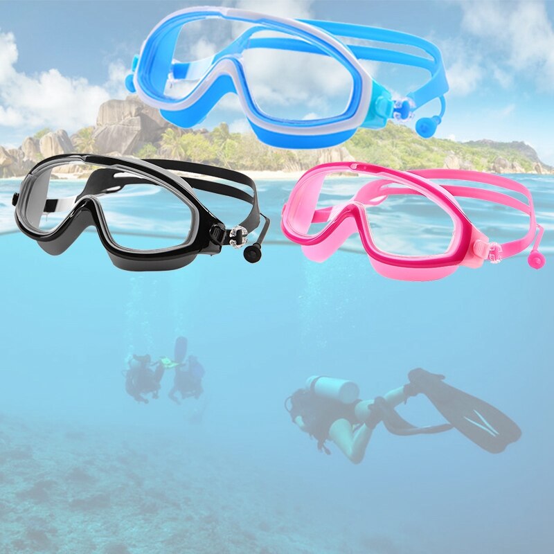 HG-Kids Swim Goggles Anti Fog UV Waterproof Goggle... – Grandado