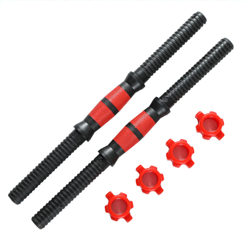 1 Pair Threaded Dumbbell Handles Standard Non-slip... – Grandado
