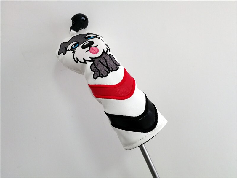 Lovely Schnauzer Golf Woods Head Covers Cartoon An... – Vicedeal