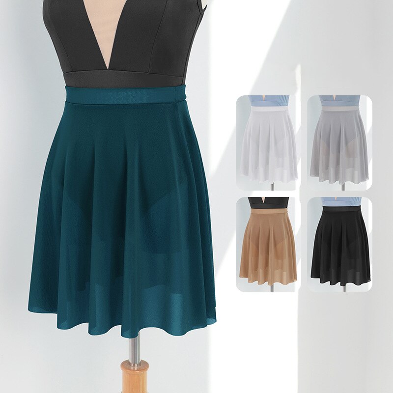 Adult Women Ballet Dance Practice Clothes Veil Ski... – Grandado