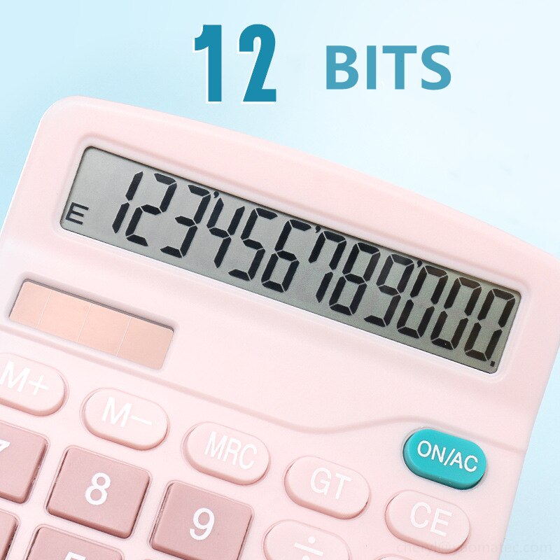 12 Cijfers Solar Calculator Dubbele Voeding Studen... – Grandado