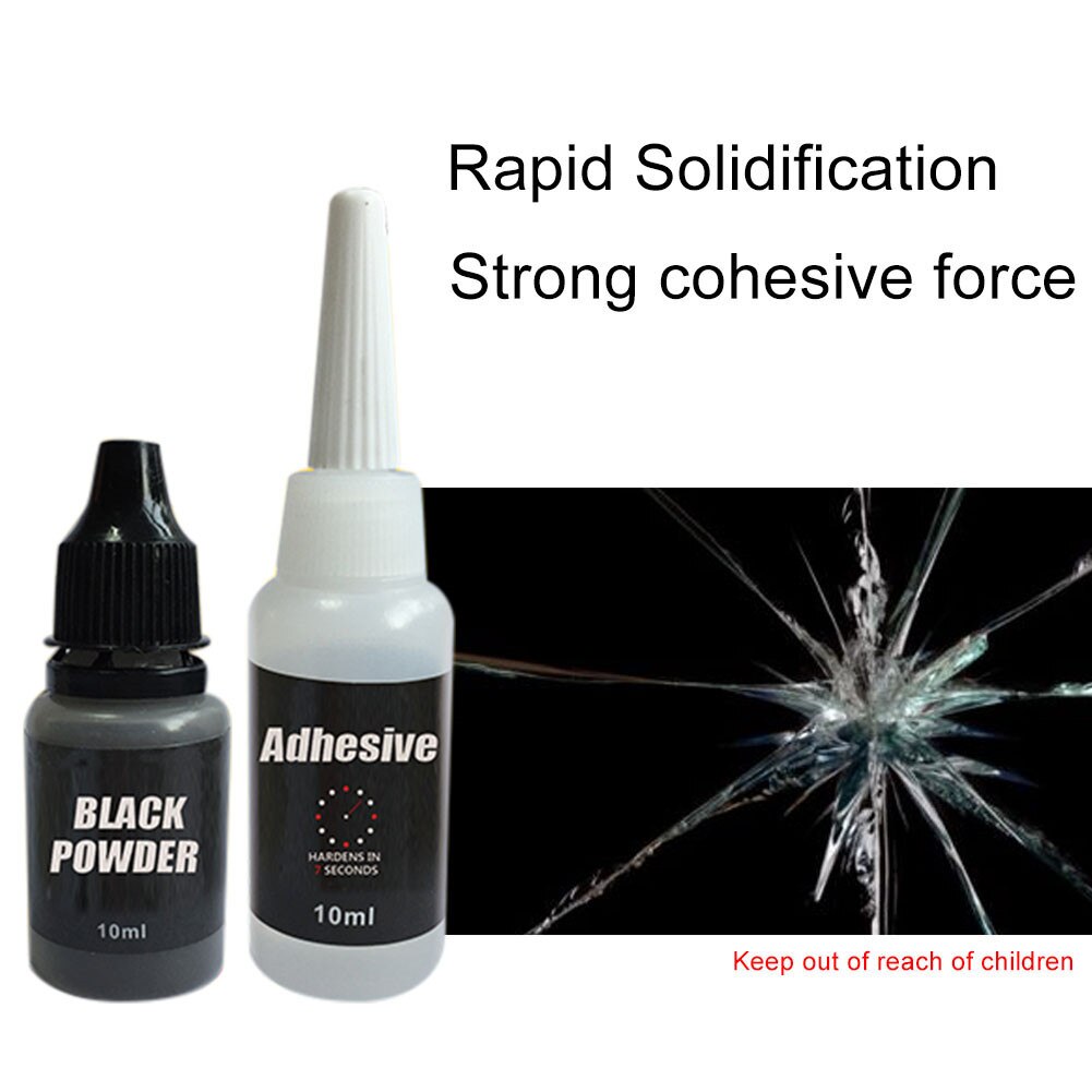 10ML Adhesive Transparent Color Powder Quick Fix F... – Grandado