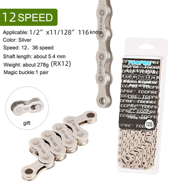 toopre Mountain bike chain 8 speed 9 10 11 speed r... – Vicedeal