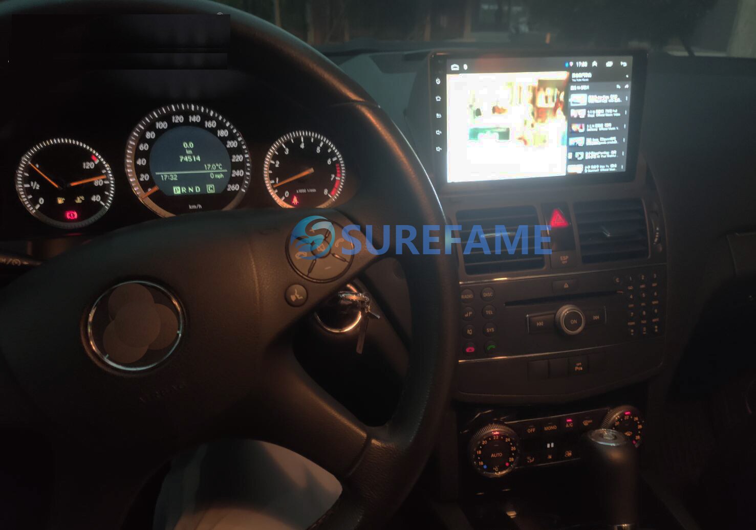 9 inch Auto Fascia Radio Panel für MERCEDES BENZ C... – Vicedeal