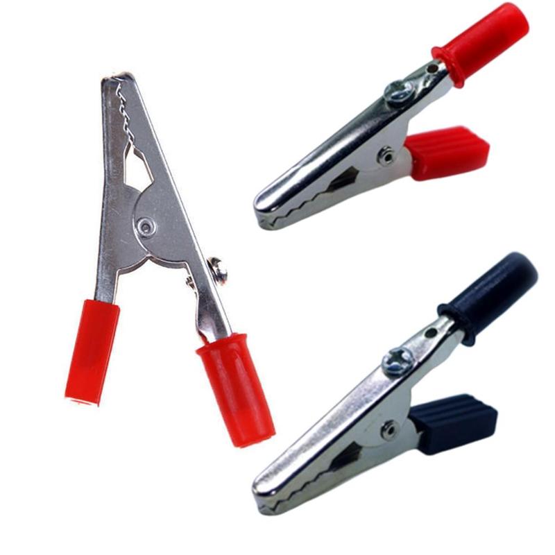 Red Plastic Alligator Clip Power Cord Clip Wiring ... – Grandado