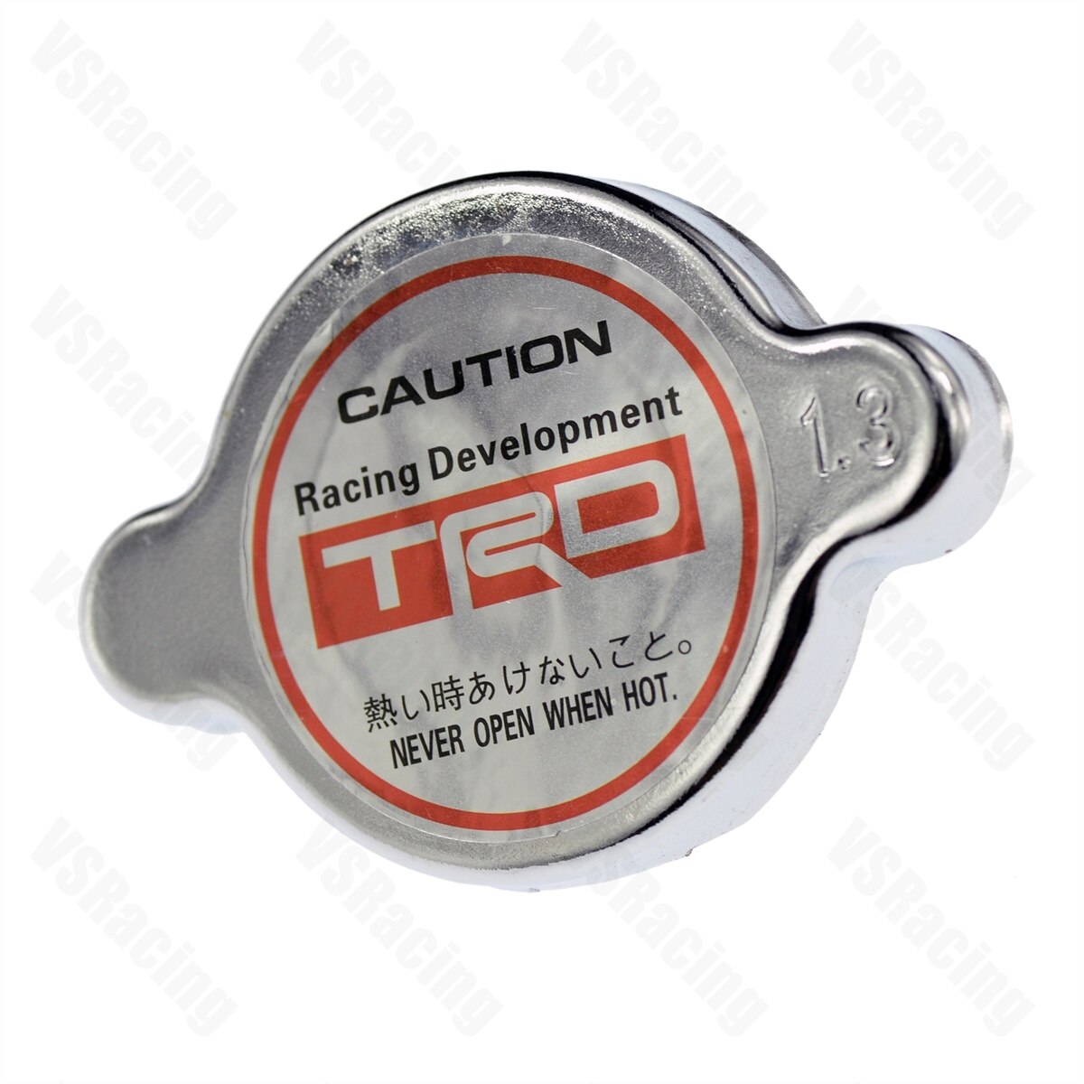 TRD Radiator Cap 1.3kg/cm 15mm Big Size Silver Col... – Vicedeal