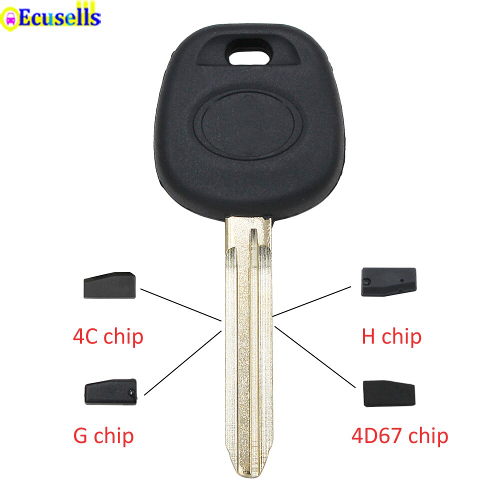 Transponder Ignition Blank Key Fob for Toyota Coro... – Grandado