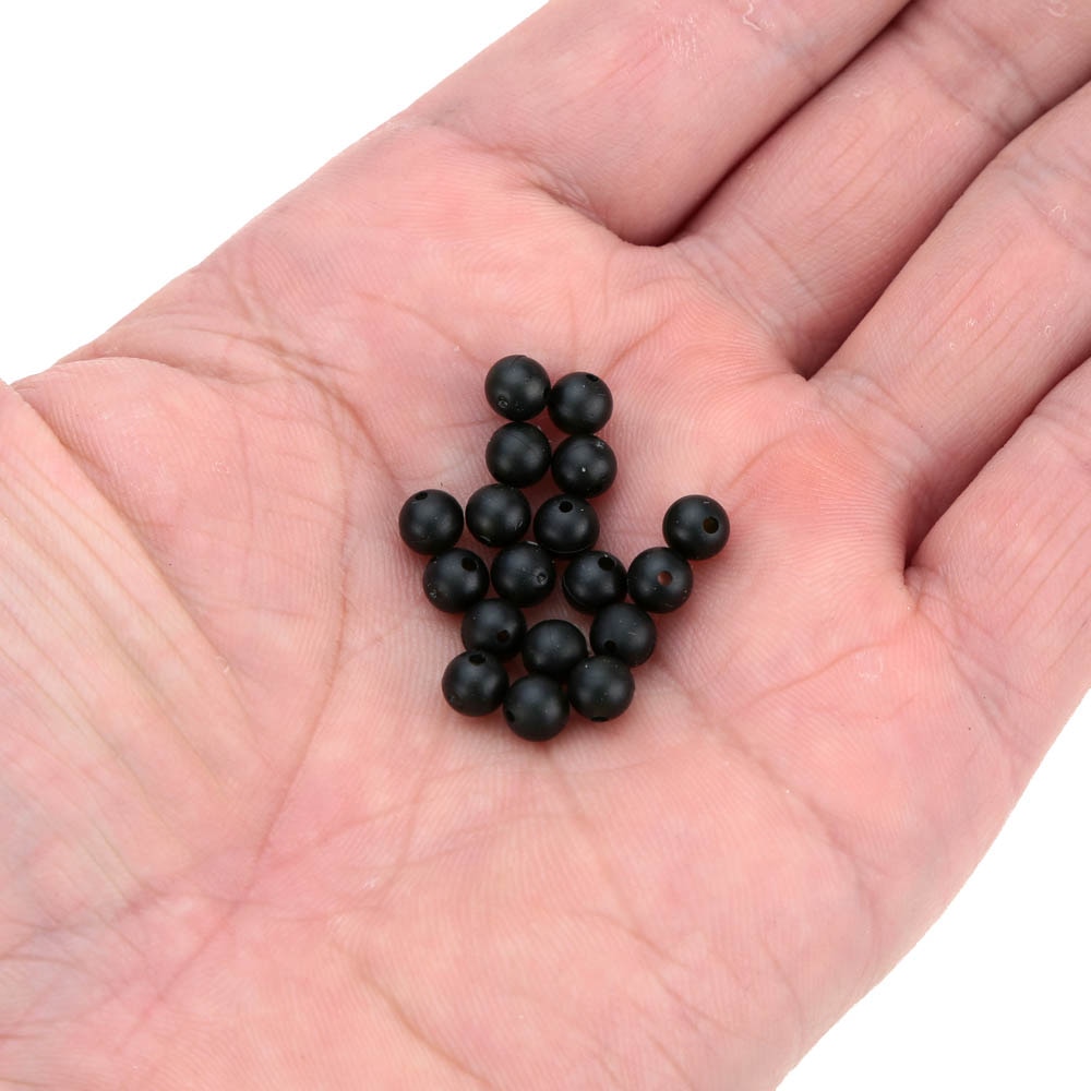 100pcs Fishing Soft Rubber Beads Carp Fishing Tack... – Grandado