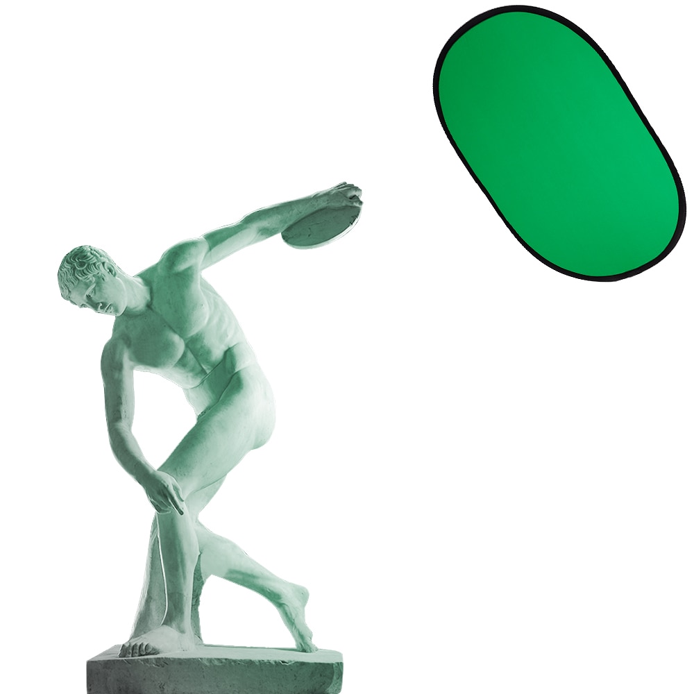 CY 100x150cm Collapsible Cotton Reflector Blue &am... – Vicedeal