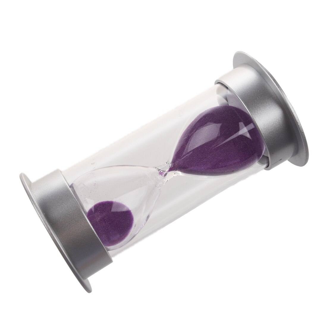 Plast krystal sandglas 15 minutter sand ur dekorat... – Vicedeal