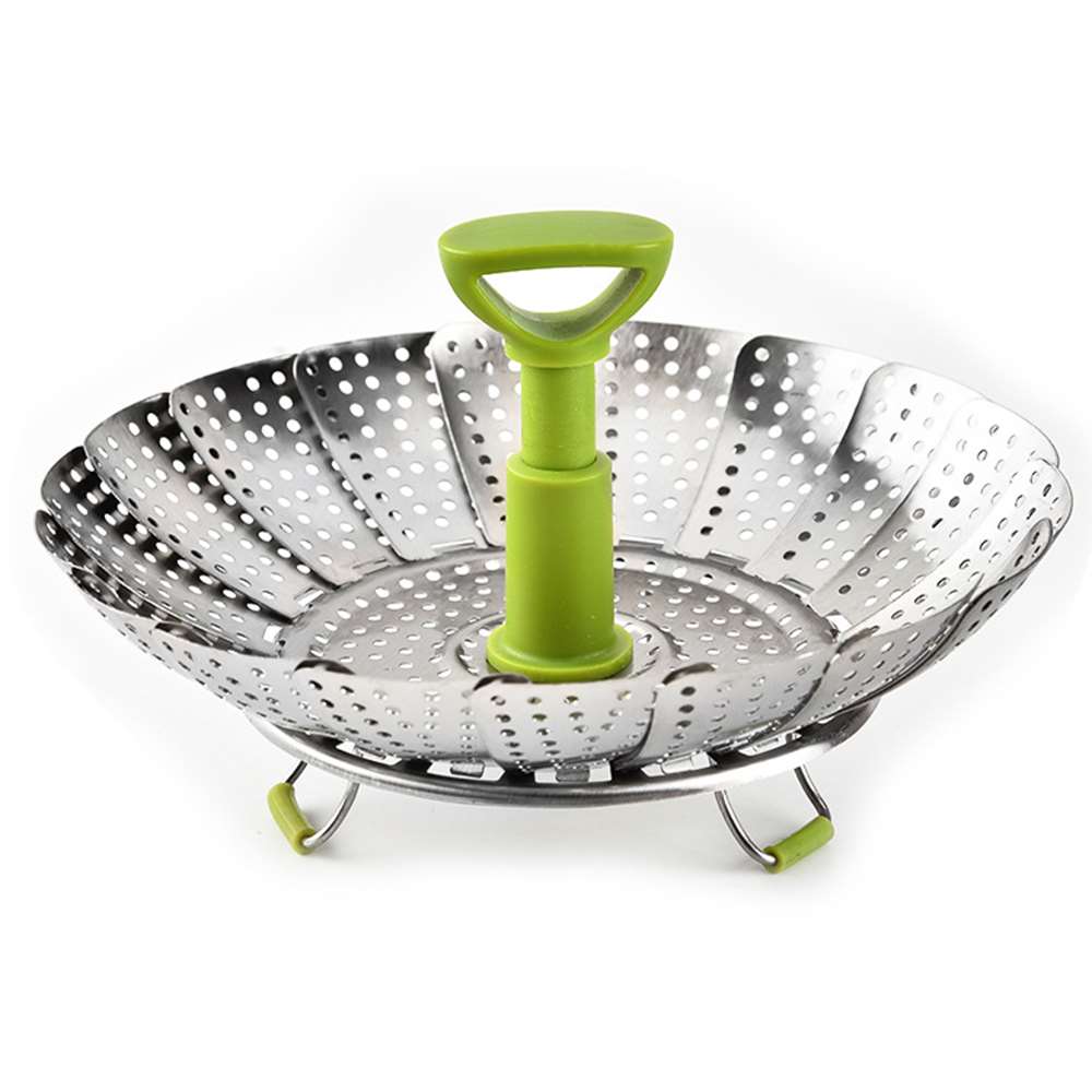 9 Inch Kitchen Food Steamer Stainless Steel Cookwa... – Grandado