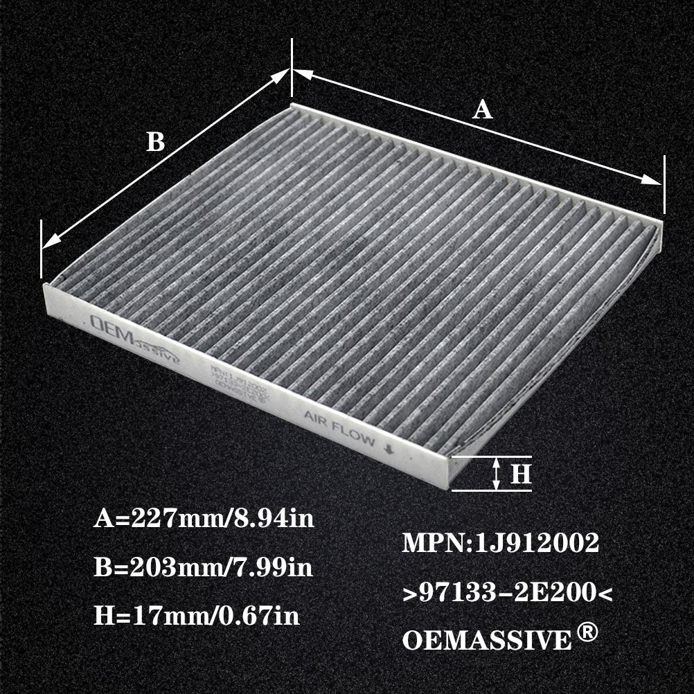 Car Activated Carbon Pollen Cabin A/C Air Filter F... – Grandado