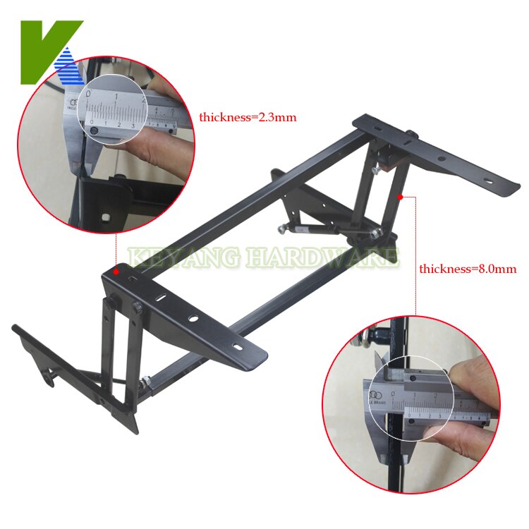 Space saving furniture hardware lift up coffee tab... – Grandado