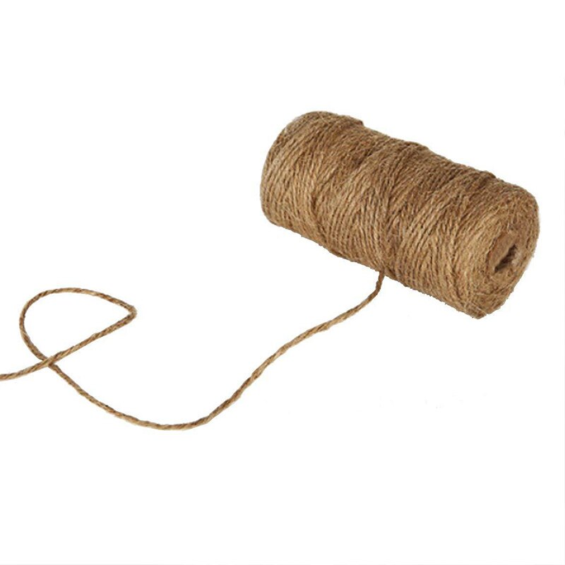 Natural Jute Twine, 200 Meters Jute String Jute Ro... – Vicedeal