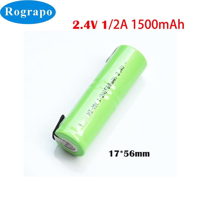 1-3PCS 1500mah 2.4V 1/2A ni-mh rechargeable batter... – Vicedeal