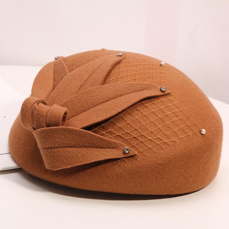 2022 Ladies Irregular Pillbox Cap Cloche Hats Woma... – Grandado