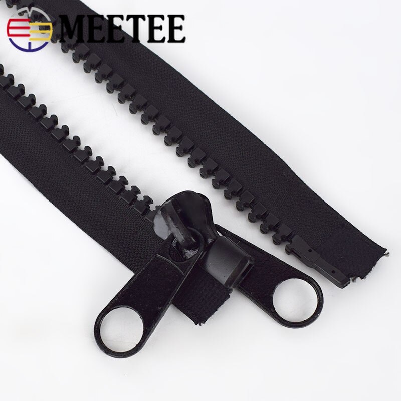 1/2/3/4/5Meter 10# Open-end Resin Zipper Tail Doub... – Grandado