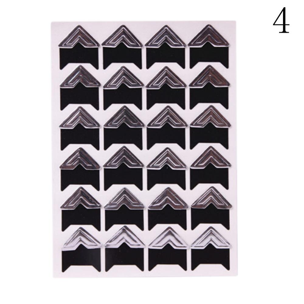 24 Pcs/1 Vel Vintage Diy Hoek Kraftpapier Stickers... – Grandado