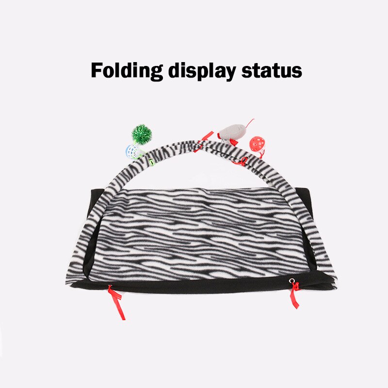 Foldable Pet Cats Bed Mobile Playing Tent Kitten A... – Grandado