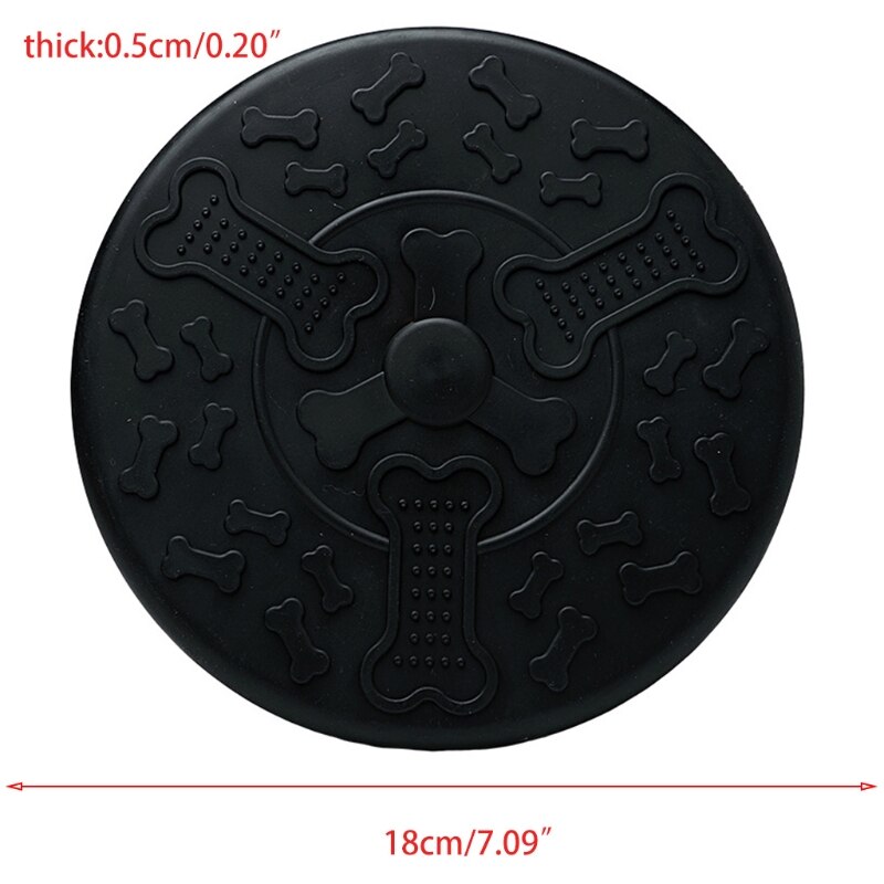 Flying Disc Intelligence Toy Natural Rubber Diamet... – Grandado