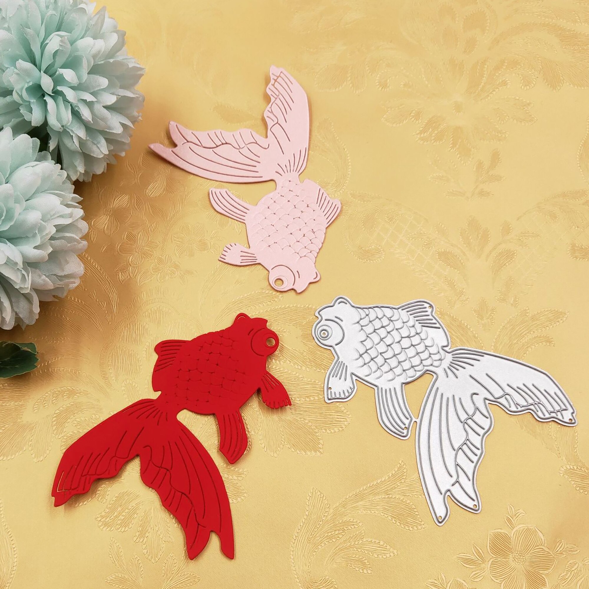 Lovely Fish Metal Cutting Dies Scrapbooking DIY Pa... – Grandado