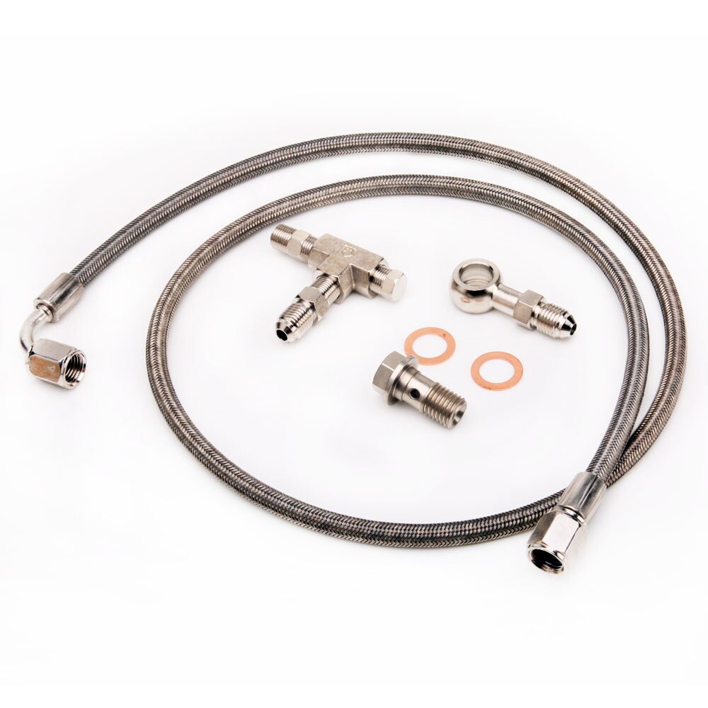 Kinugawa Turbo Oil Feed Line Kit 100cm 4AN M12x1.5... – Grandado