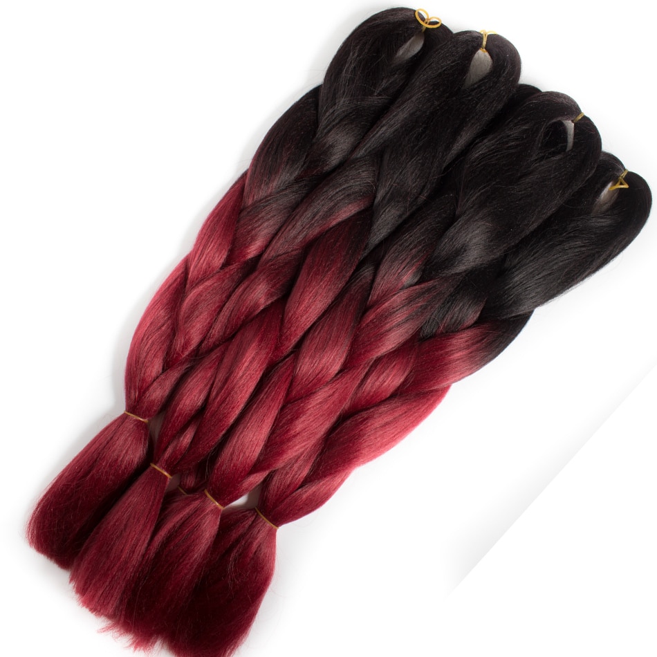 QP hair Braiding Hair 10 piece 24'' Synthetic Jumb... – Grandado