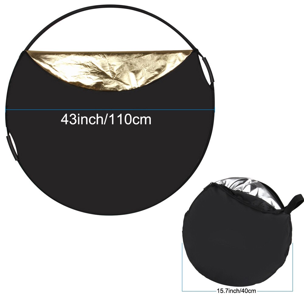 110cm 5 In 1 Reflector Portable Photography Studio... – Grandado