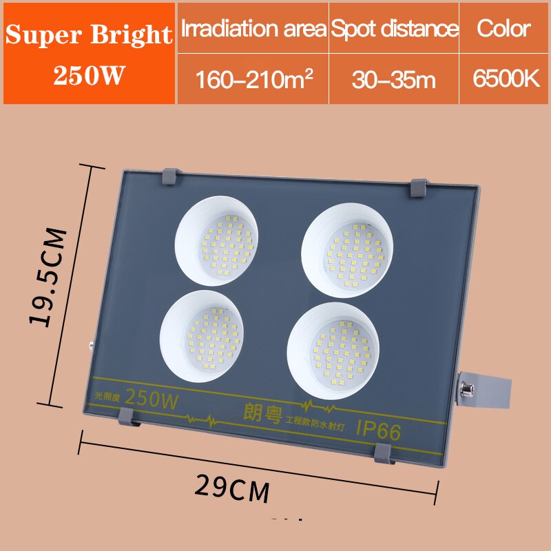 Led Flood Light 220V Outdoor Spotlight Led Floodli... – Grandado