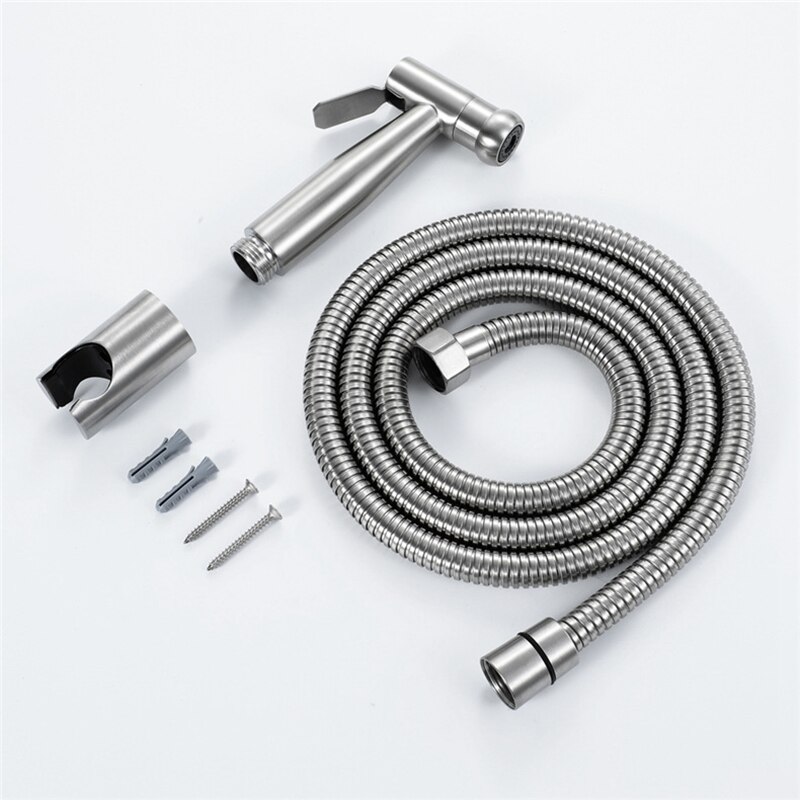 Toilet Hand-Held Bidet Sprayer Stainless Steel Sho... – Grandado