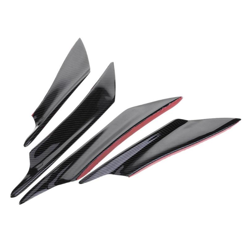 4 stuks auto voorbumper deflector lip splitter vin... – Vicedeal