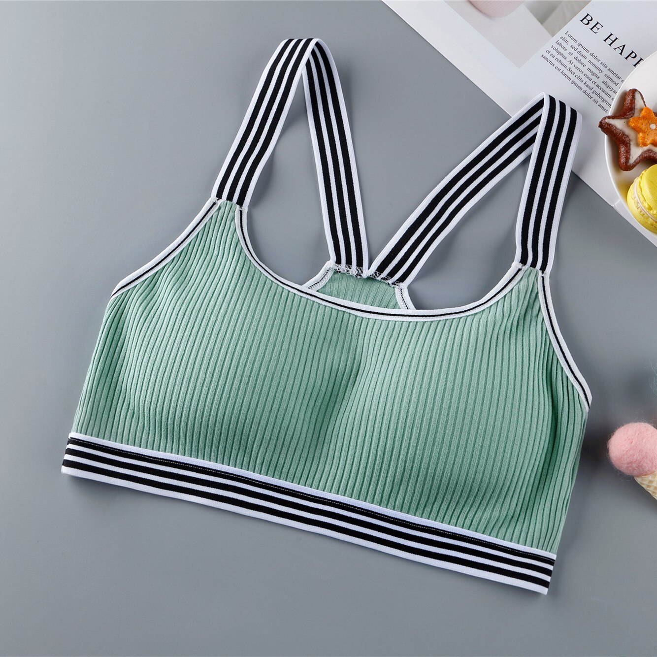 Sujetador deportivo con rosca para mujer, ropa int... – Grandado