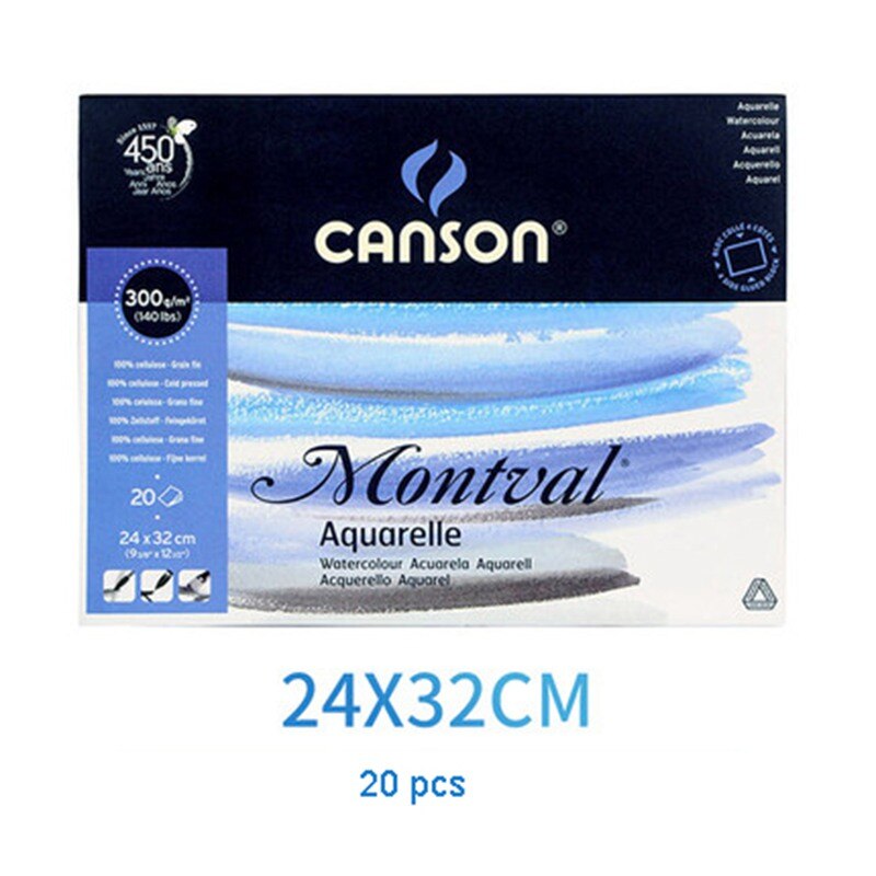Canson Montval 300g Watercolor Painting Paper 20Sh... – Vicedeal