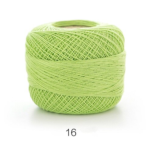 50g/Pc Cotton 0.8mm 20 Colors Lace Crochet Yarn By... – Grandado
