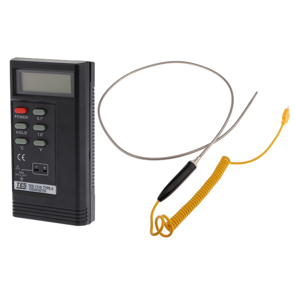 Tes1310 Portable Digital Thermometer + K-Type Ther... – Grandado